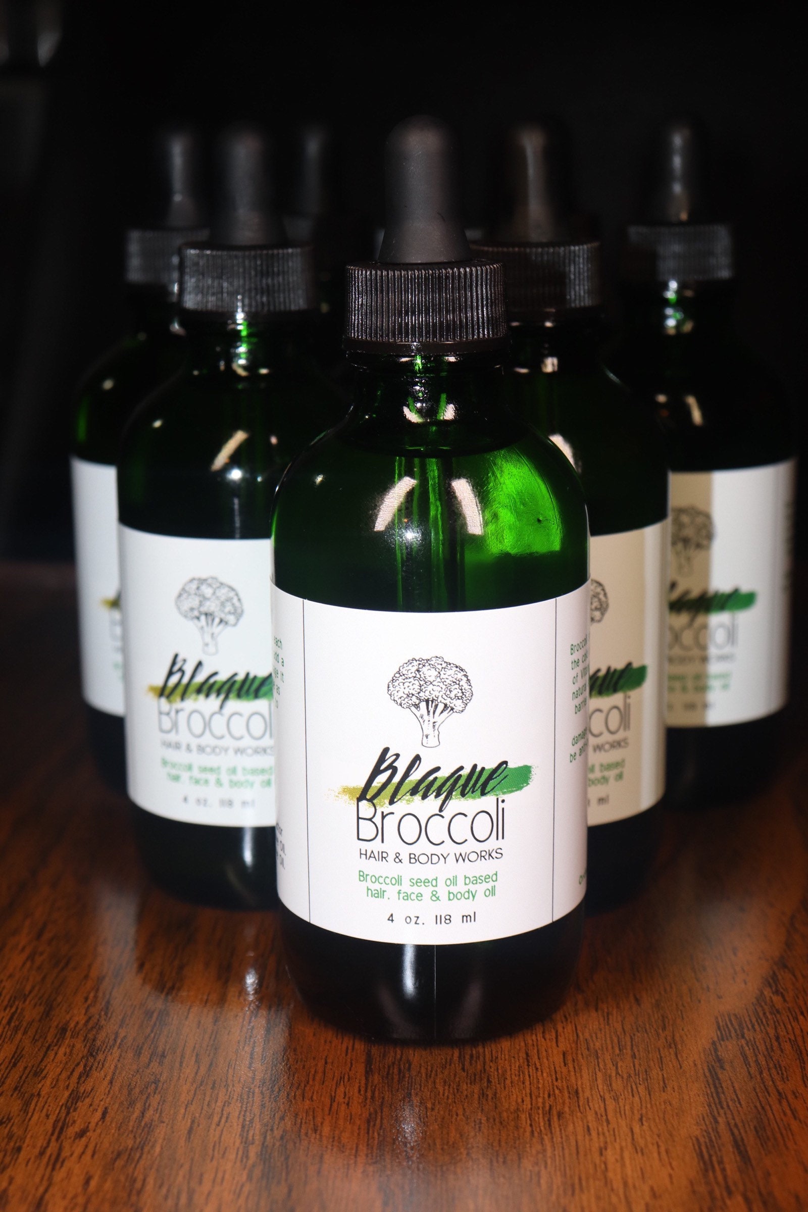 4 Oz Blaque Broccoli Scalp Hair and Body Oil - Etsy