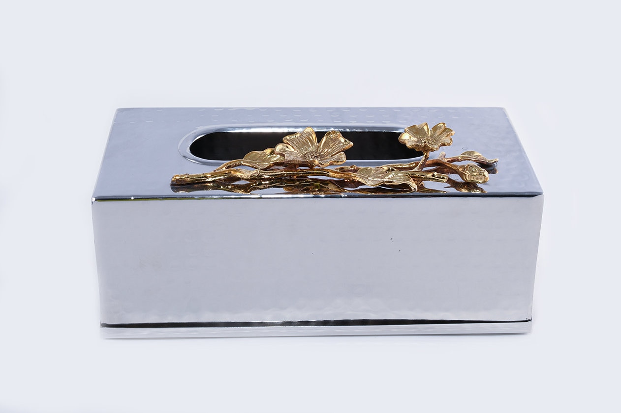 Hammered Rectangular Tissue Box Cover - Etsy