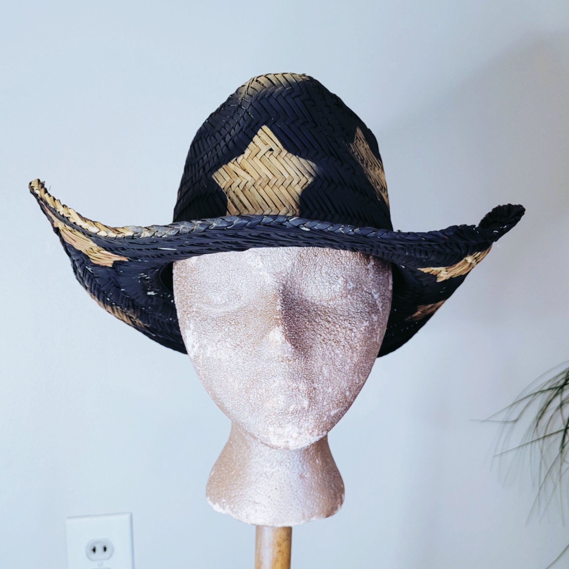 Star Spangled Rodeo Straw Cowboy Hat - Etsy