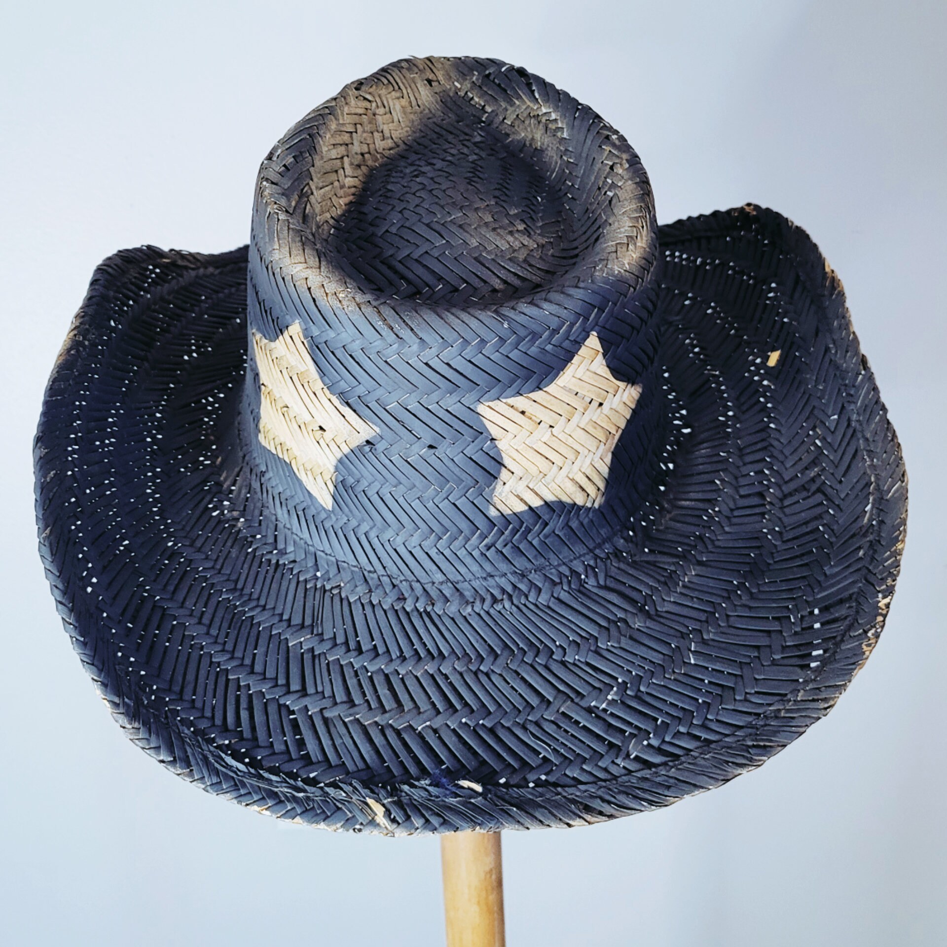 Star Spangled Rodeo Straw Cowboy Hat - Etsy