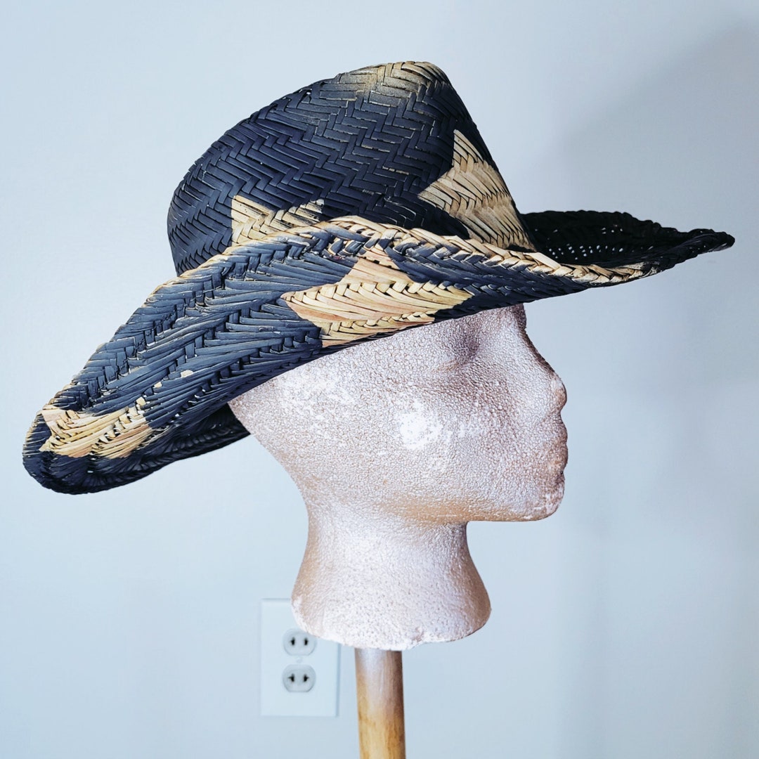 Star Spangled Rodeo Straw Cowboy Hat - Etsy