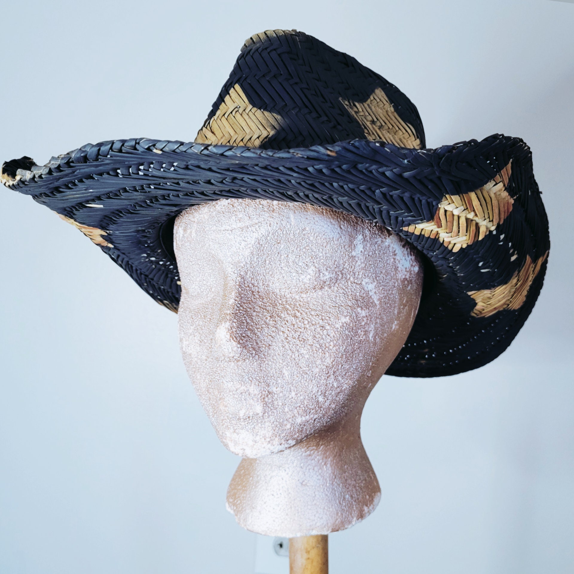 Star Spangled Rodeo Straw Cowboy Hat - Etsy