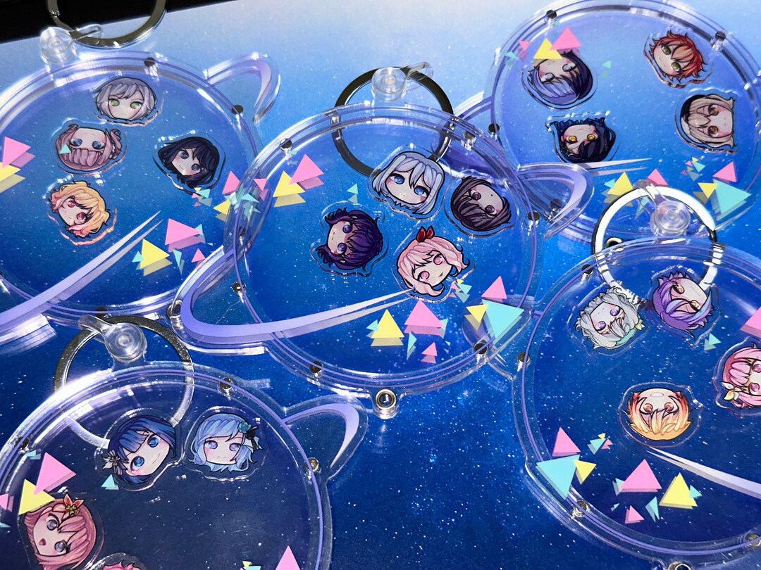Hatsune Miku: Colorful Stage Project Sekai Shaker Sekai Keychains - Etsy
