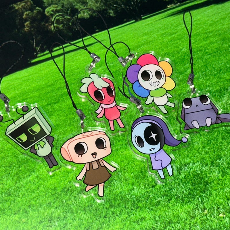 Dandy World Keychain - Etsy