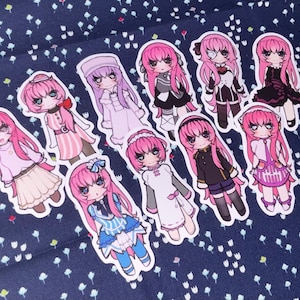 Vocaloid Module Stickers (hatsune Miku, Kasane Teto, Kagamine Rin & Len ...