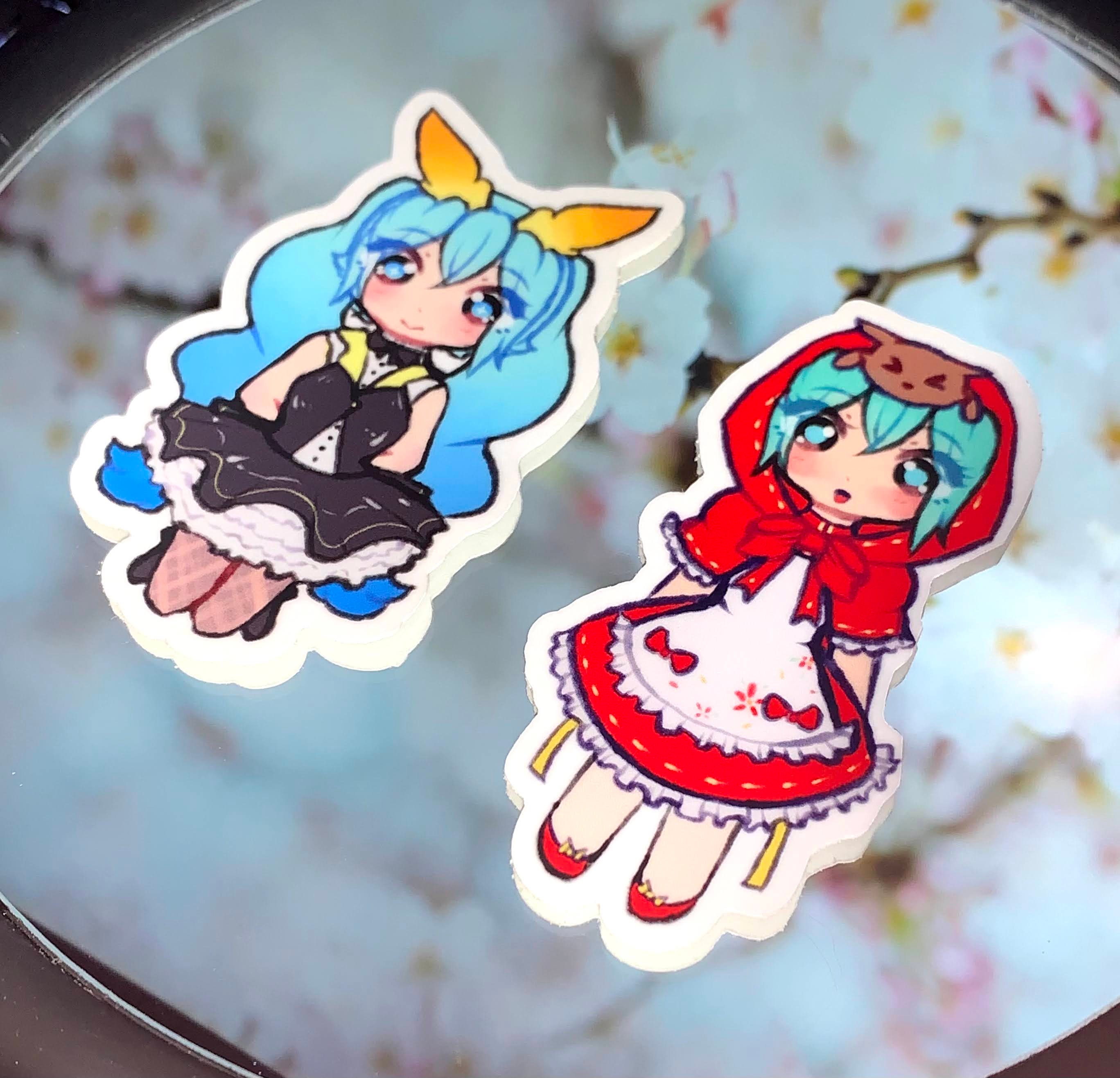 Hatsune Miku Module Stickers | Etsy