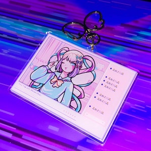 Needy Streamer Overload Kangel and Ame 3D Epoxy Keychains - Etsy