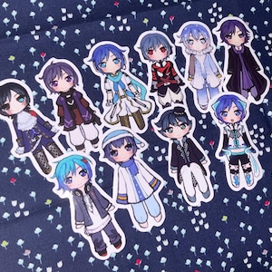Vocaloid Module Stickers (hatsune Miku, Kasane Teto, Kagamine Rin & Len ...