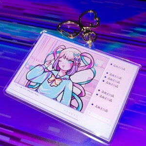 Needy Streamer Overload Kangel and Ame 3D Epoxy Keychains - Etsy