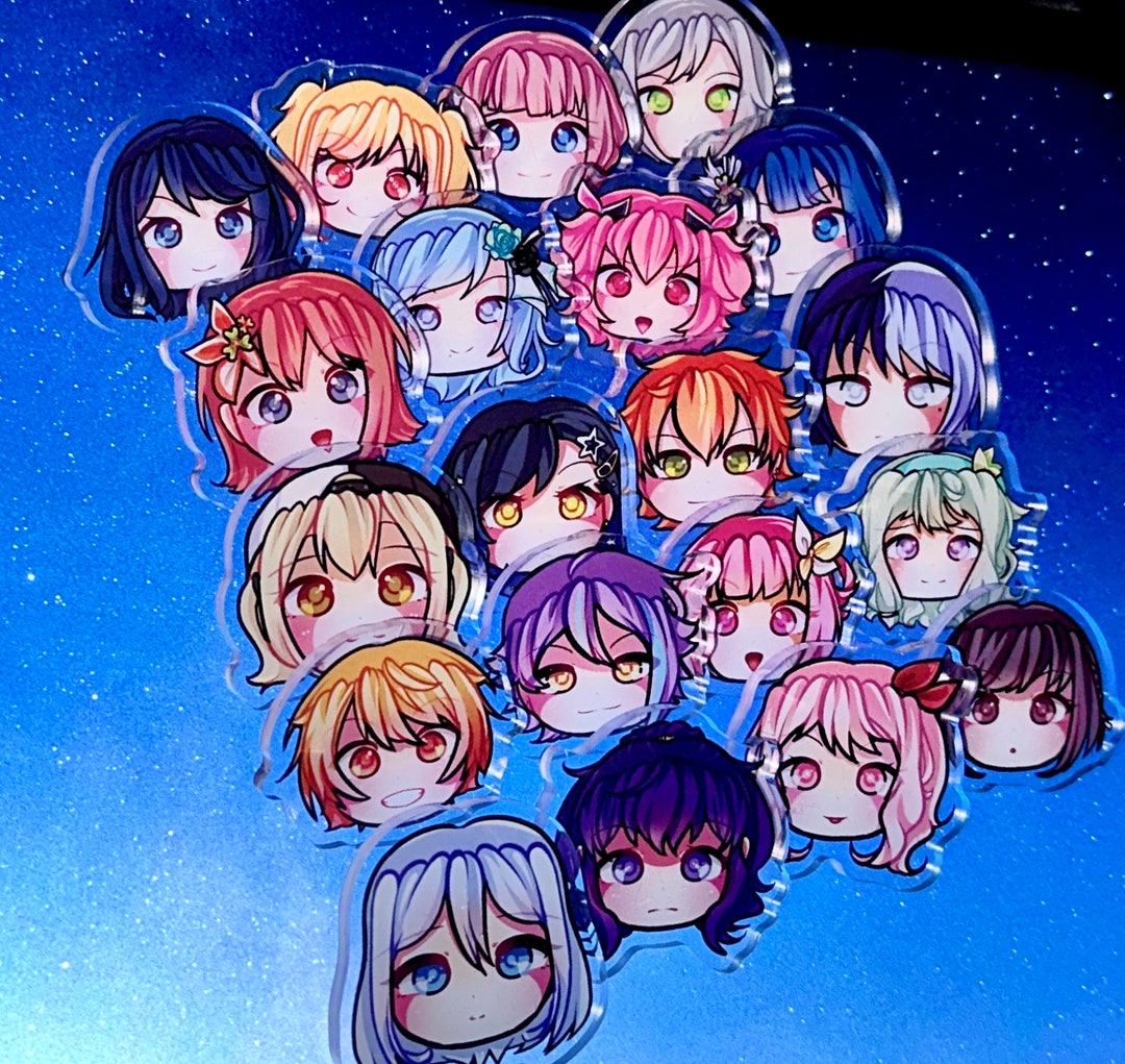 Hatsune Miku: Colorful Stage Project Sekai Acrylic Pins - Etsy