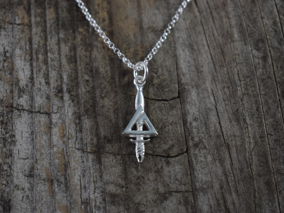 Sterling Silver Delta Force Pendant: Handcrafted Military Jewelry - Etsy