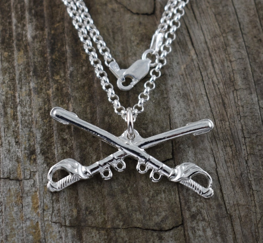 Cavalry Crossed Sabers Large - Etsy