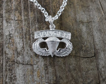 United States Army Airborne 75 Ranger Ranger RGT Tab Master Jump Wings ...