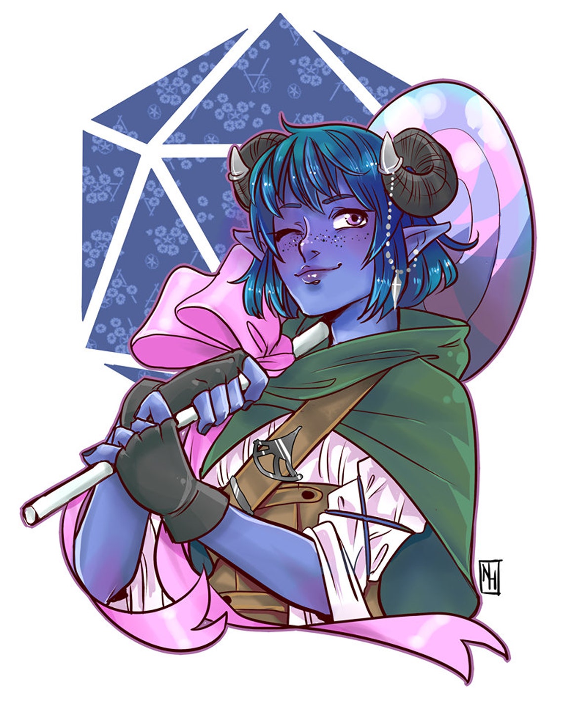 Critical Role Jester Art Print | Etsy