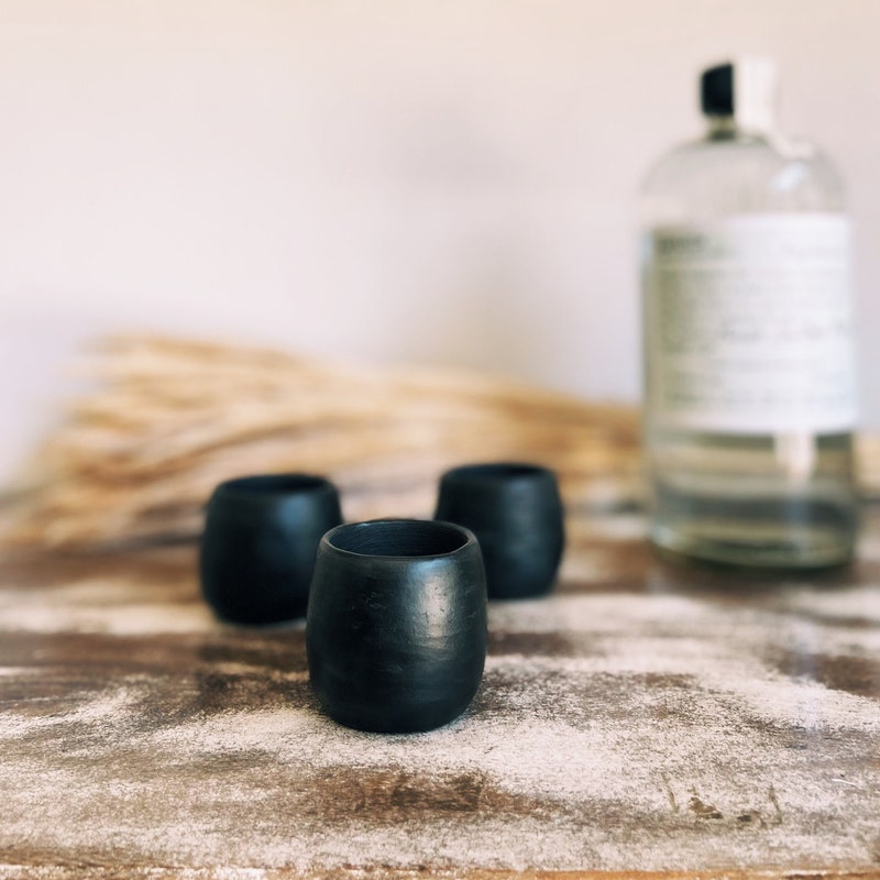 Ceramic Clay Mezcal Cup - Etsy