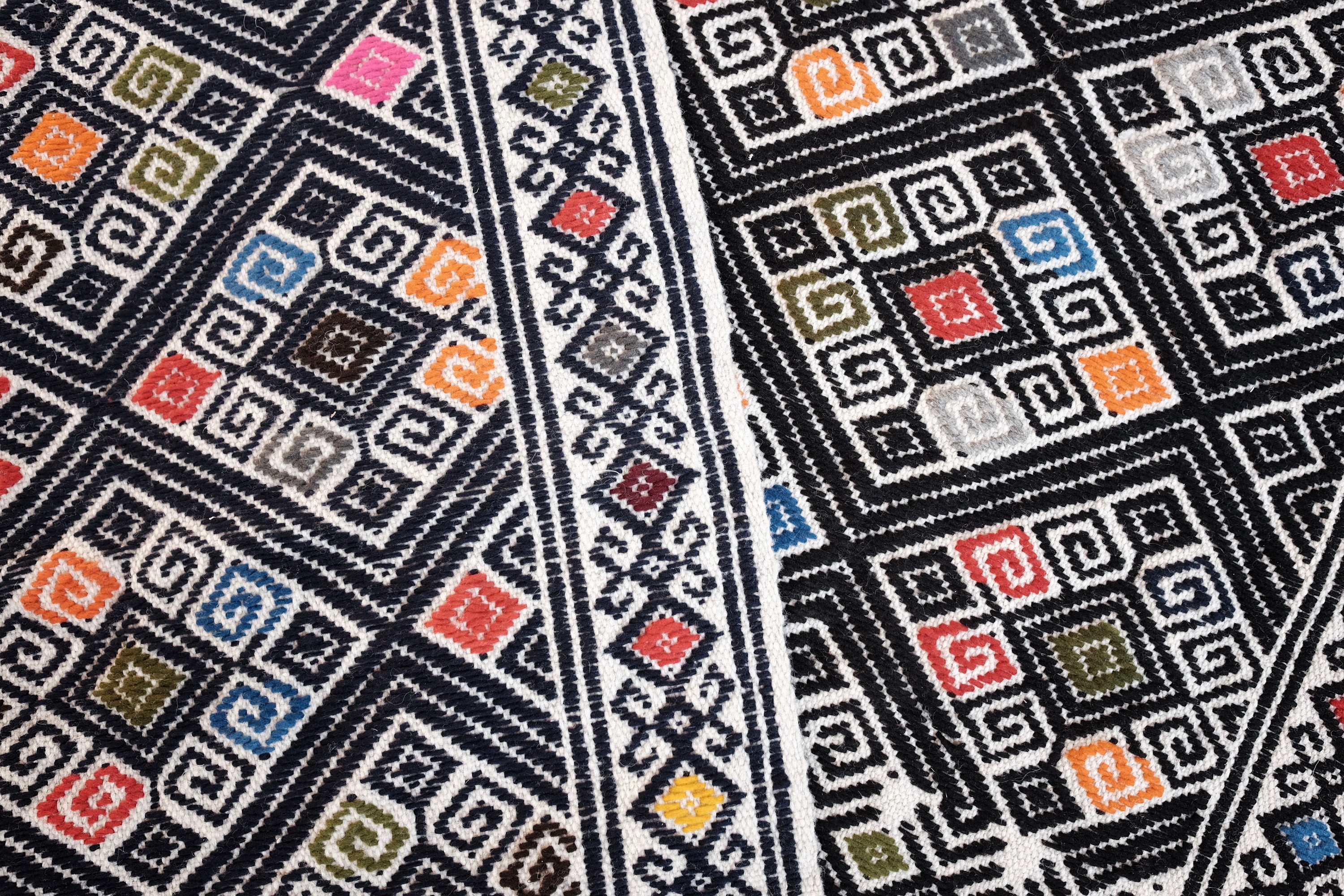 San Andres Wool Rug Made in Mexico | Etsy