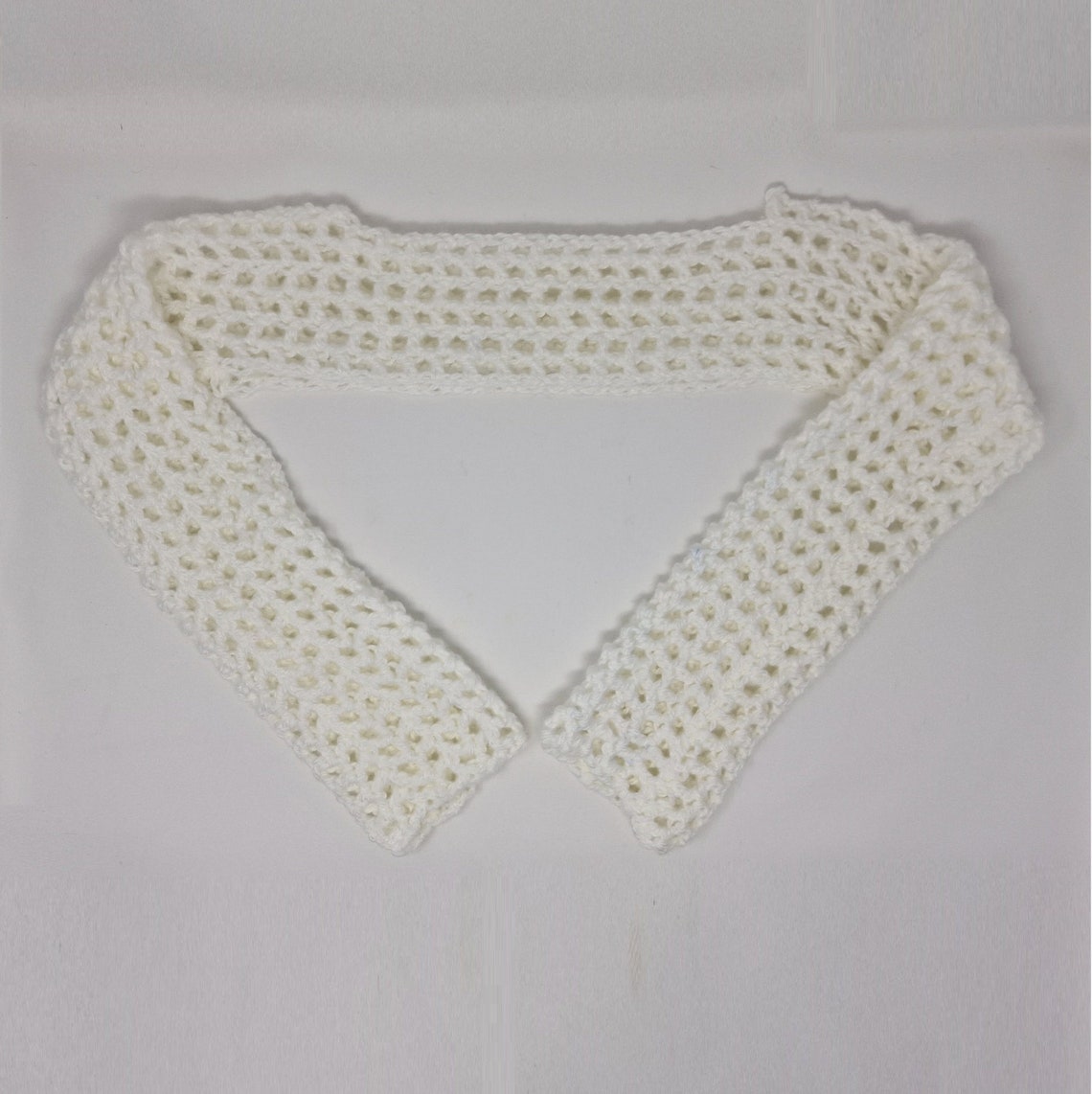 Handmade Crochet Crop Top, Arm Warmer Sleeves, Cover up in White - Etsy