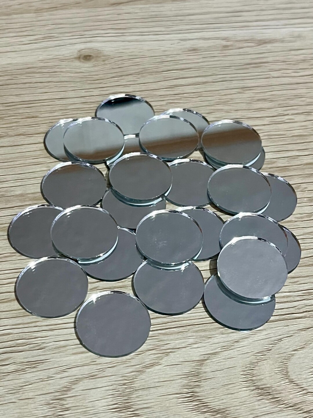 50pc 1 Inch Mirror Centers - Etsy
