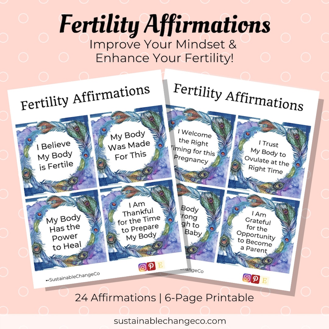 Fertility Affirmations | Try to Conceive Inspiration | Hope for ...