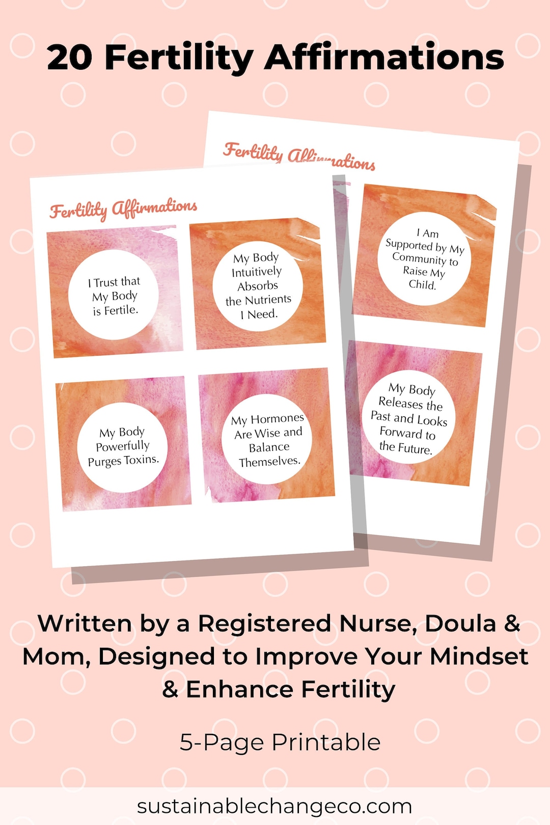 Fertility Affirmations | Try to Conceive Inspiration | Hope for ...