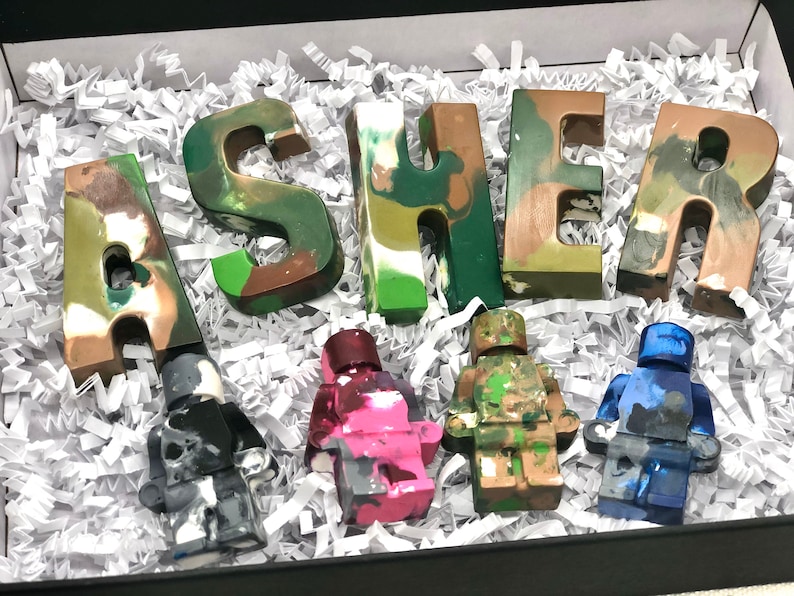 Name CRAYONS KIDS Gifts Army Military Custom Name - Etsy