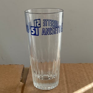 Vintage French Pastis 51 Glass Iconic Bar Drink Anisette Pastis Barware ...