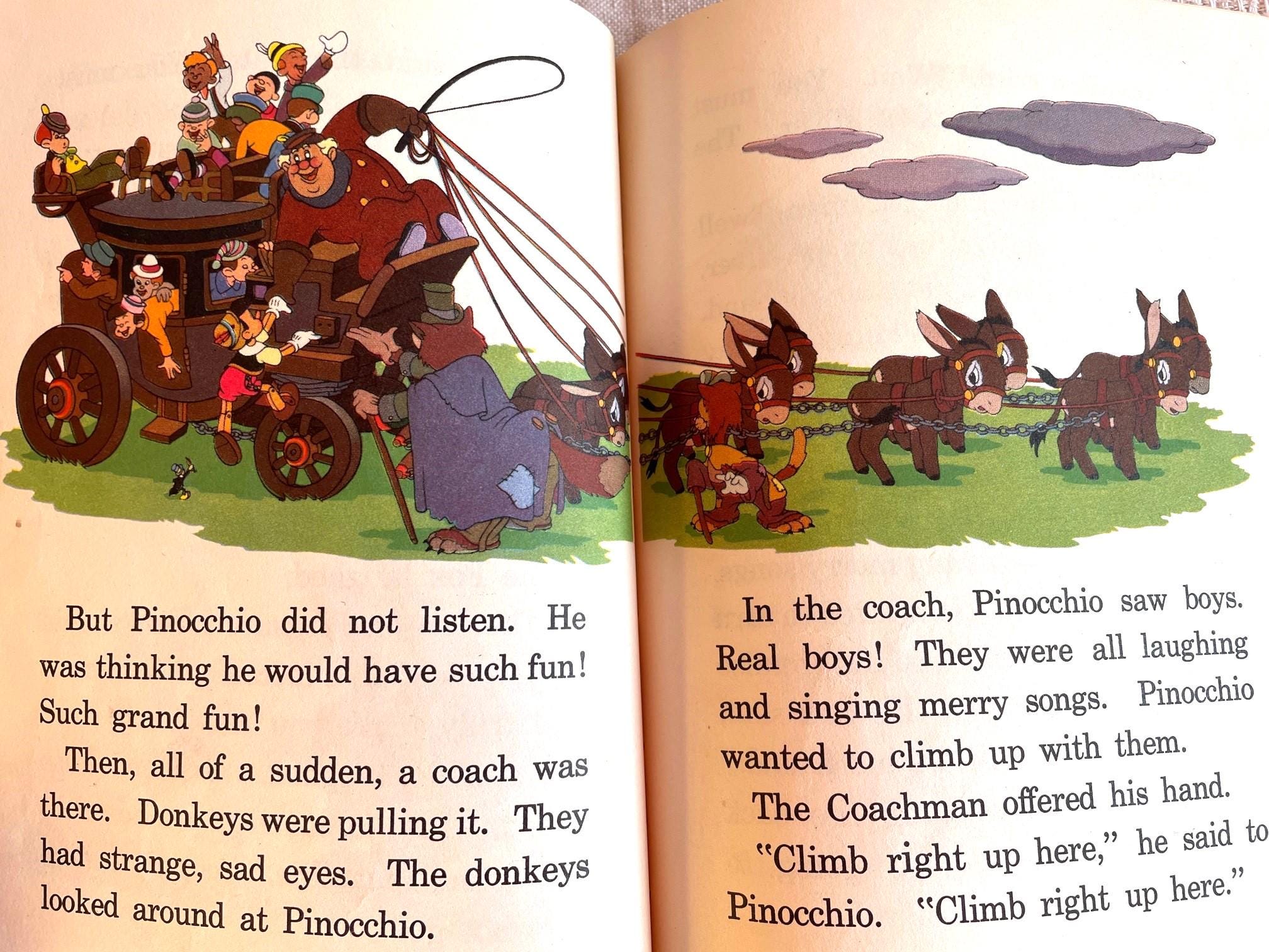 Pinocchio From Walt Disney, 1940 Hardcover Edition, Adapted From ...