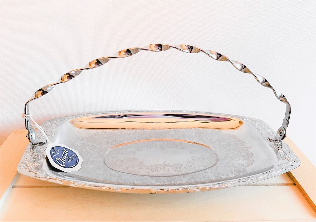 Mayell Classic Stainless Serving Dish With Handle Made in - Etsy