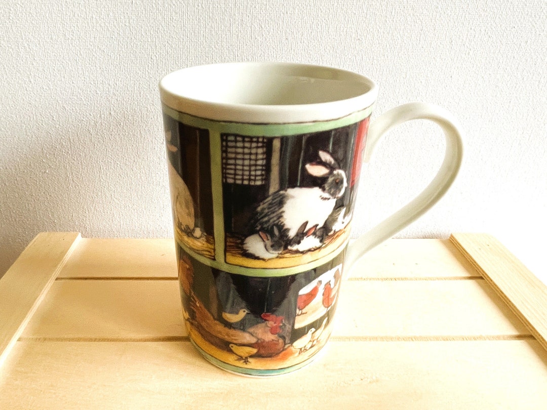 Dunoon Hanbridge Farm Animal Mug, Designed by Jack Dadd, Made in ...