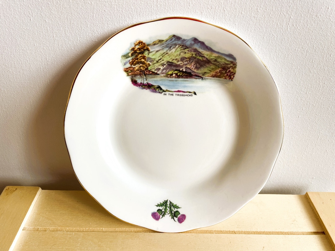 Vintage Small Decorative and Collectible Plates From Scotland, Fine ...