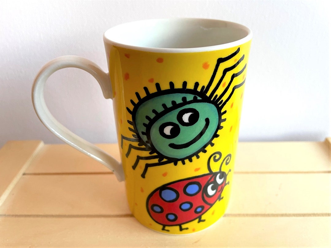 Jane Brookshaw Creepy Crawlies Coffee or Tea Mug, Dunoon Stoneware ...