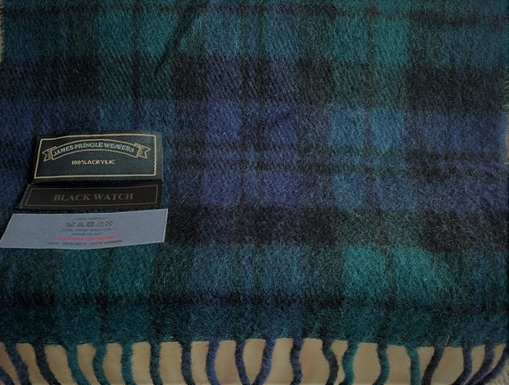 James Pringle Weavers Acrylic Scarves, Made in Scotla… - Gem