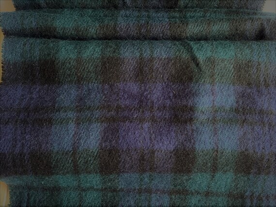 James Pringle Weavers Scarf, Black Watch Tartan, Made… - Gem