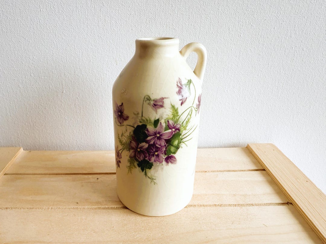 Tuscan Decoro Small Vintage Jug With Violets, Made in England - Etsy