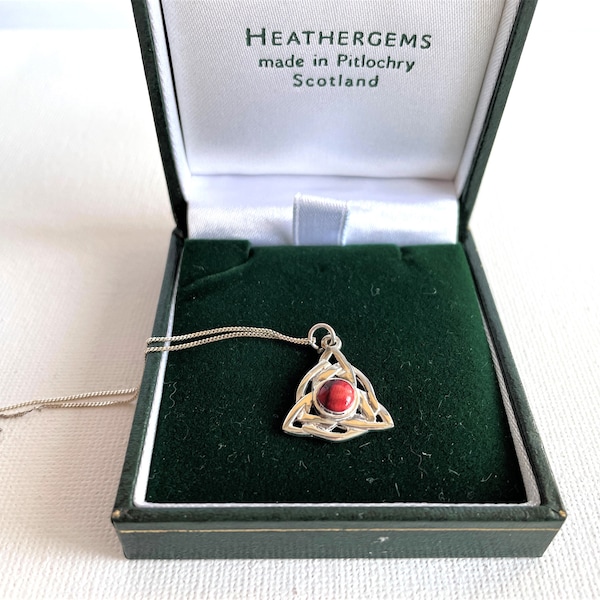 Scottish Heather Gems Necklace - Etsy