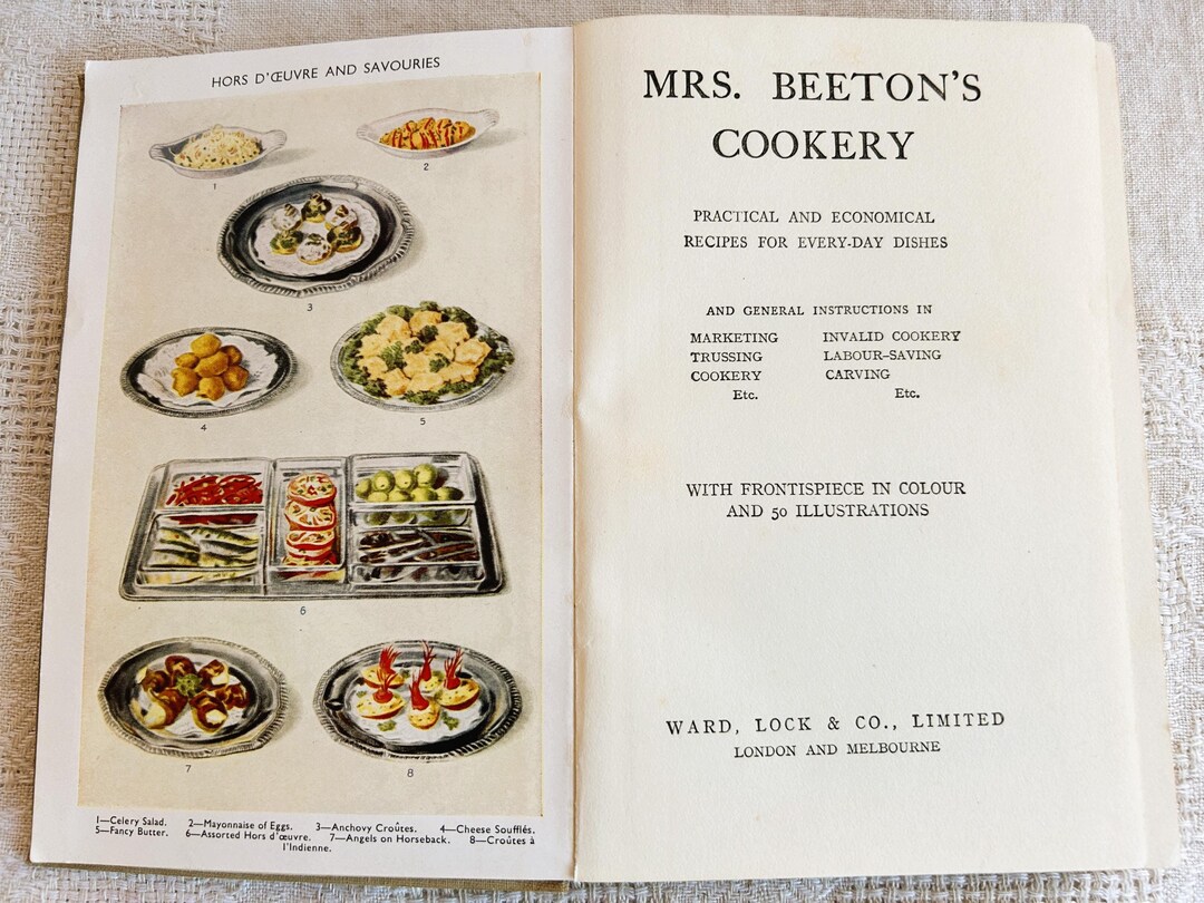 Mrs Beetons Cookery : Practical and Economical Recipes for Every Day ...