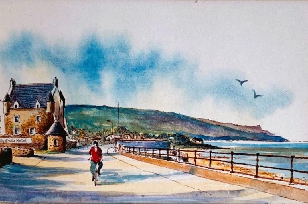 Northern Ireland Small Art Prints by Various Artists Including R W ...