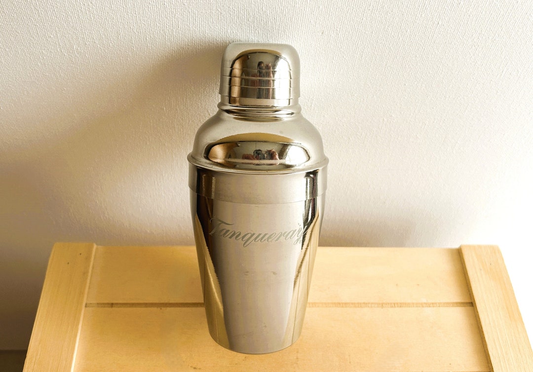 Tanqueray English Gin Cocktail Mixer With Chrome Finish, Vintage ...