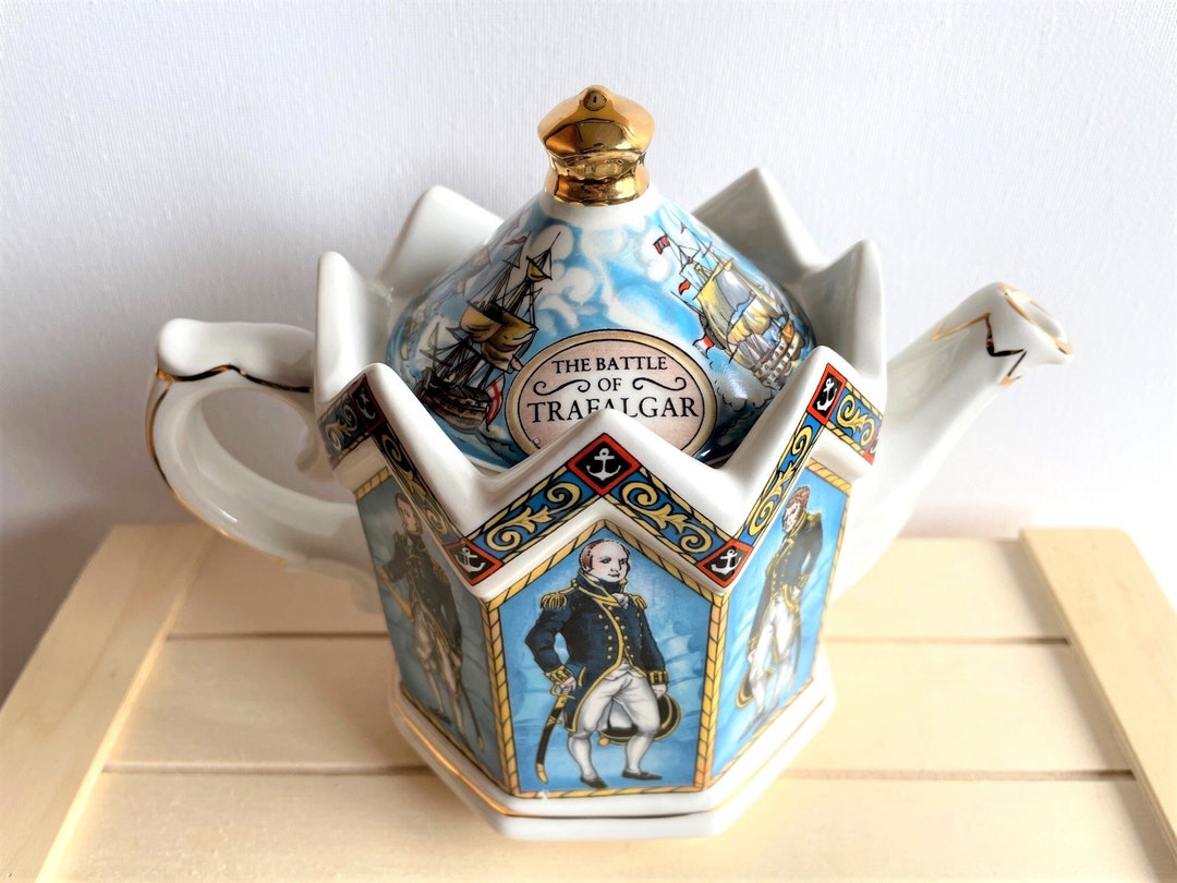 Sadler Battle of Trafalgar 1805 Teapot, 4441, Design 2010605, Made in ...