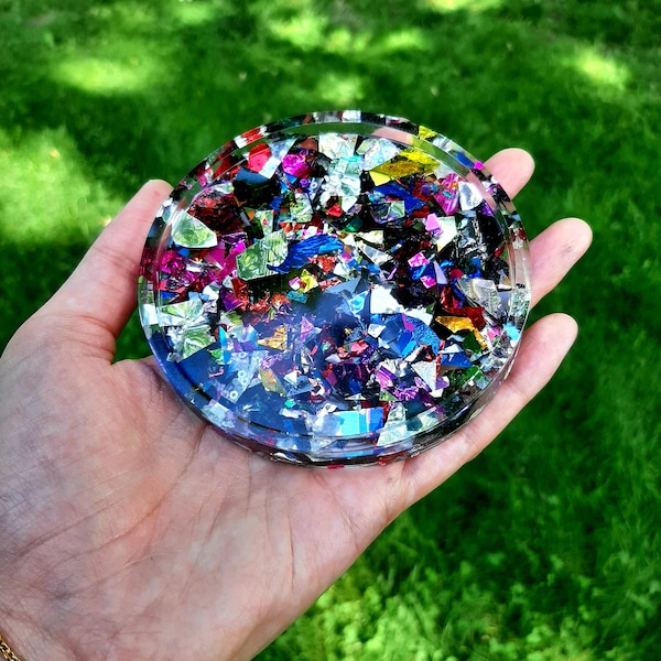 Holographic Coaster - Etsy