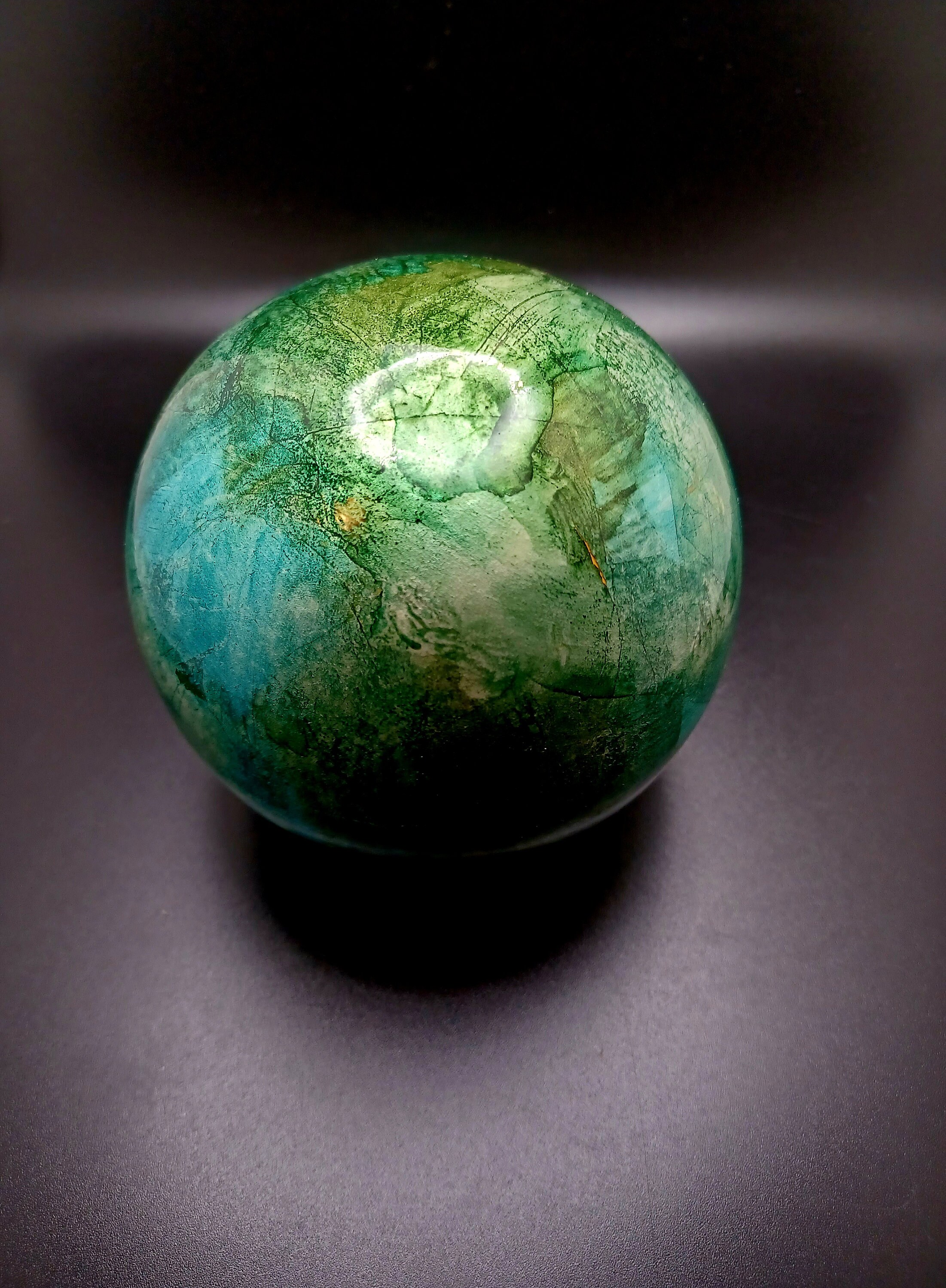 Vintage Clay Orb / Staff Topper / Clay Staff Topper / Wizard / - Etsy