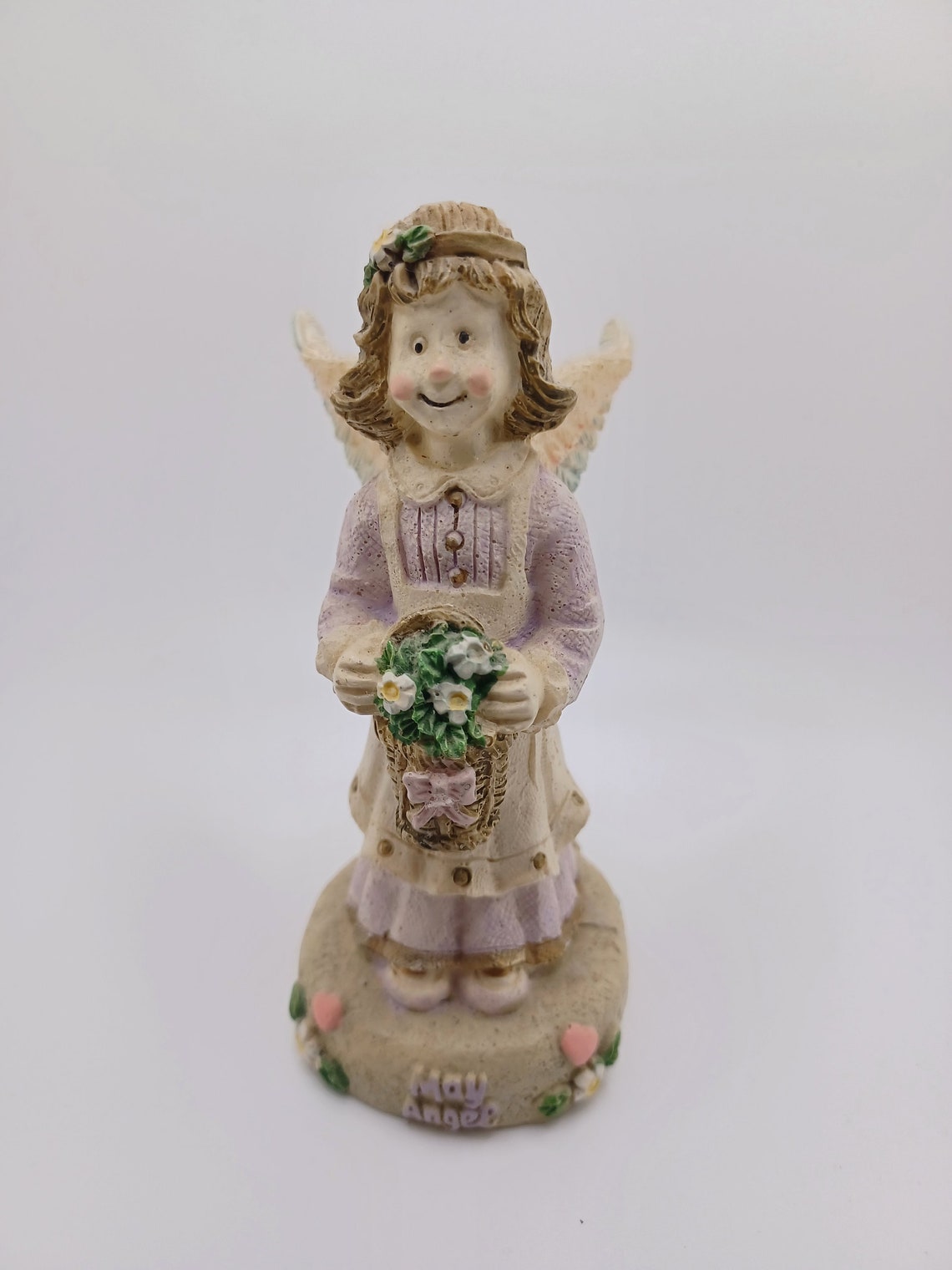 Vintage Angel / Spring Angel / Angel Figurine / May / Angel - Etsy