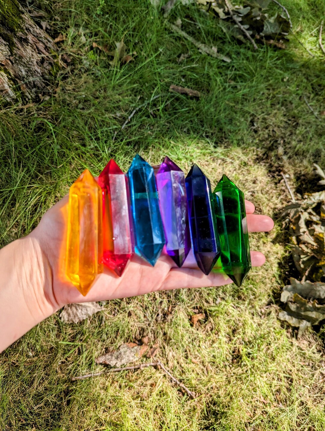Customizable Cosplay Crystal Double Terminated Crystal Video Game Gem ...