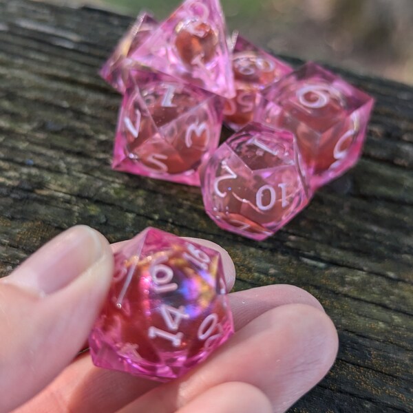 Pink Dice - Etsy