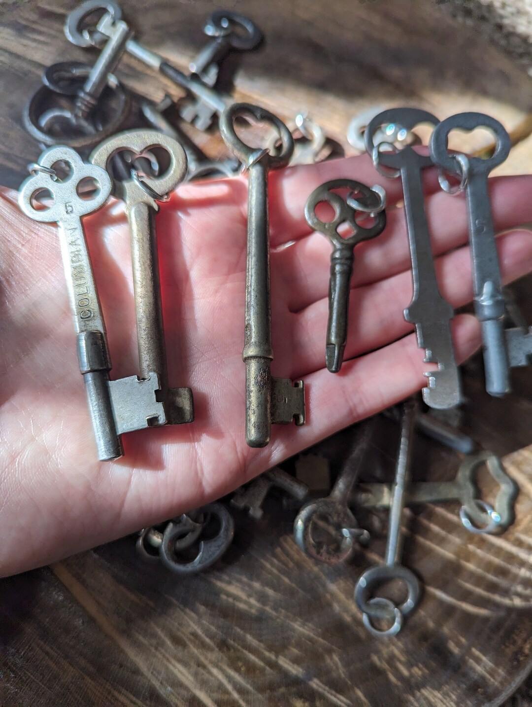 Hecate Key Surprise Skeleton Key Necklace Real Vintage Skeleton Key ...