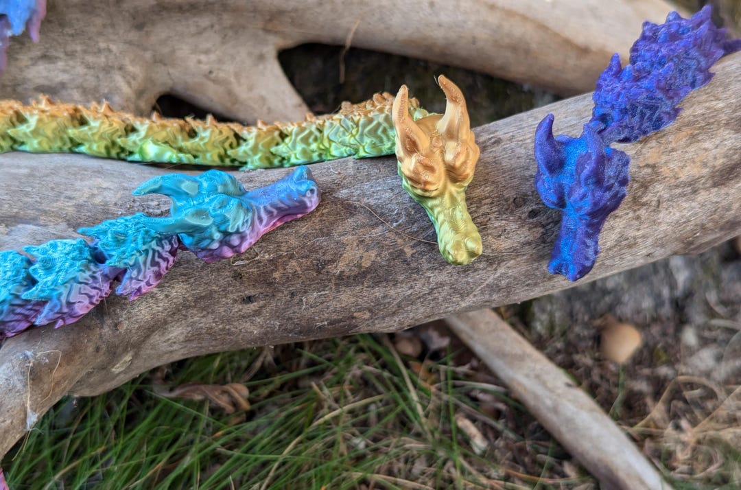 Original Articulate Dragon – Designed&modeled From Scratch Trinkets ...