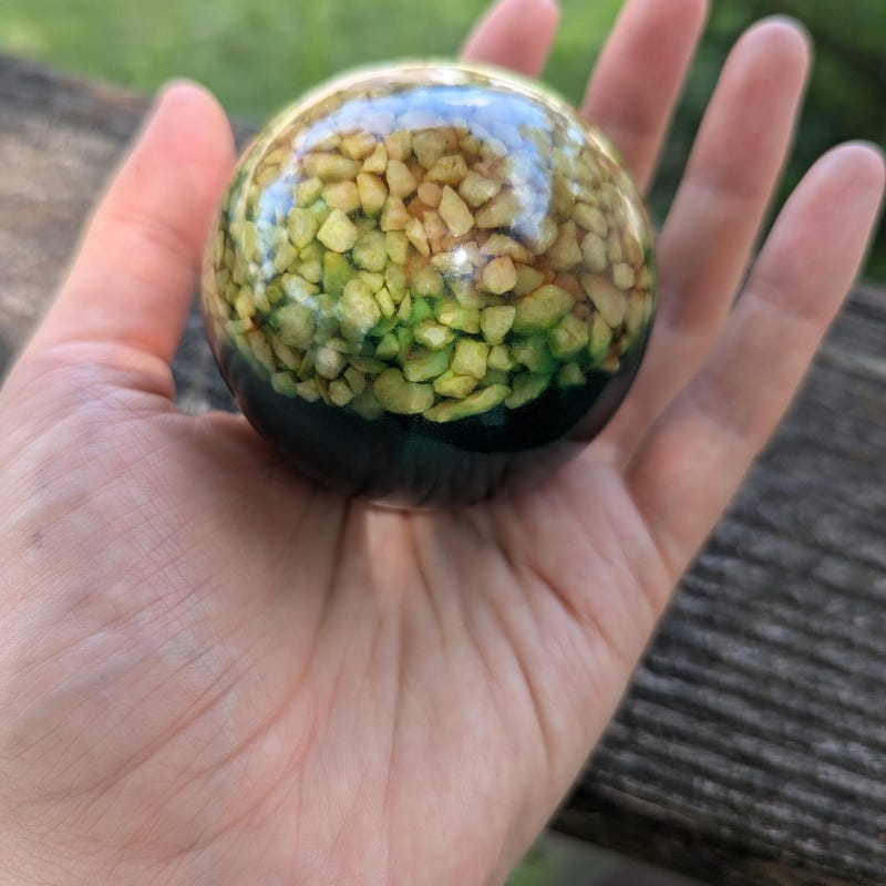 Resin Orb - Etsy