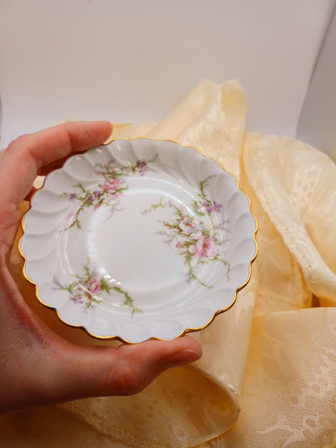 Tiny Haviland Limoges Plate / French Plate / Mini-plate / Limoges ...