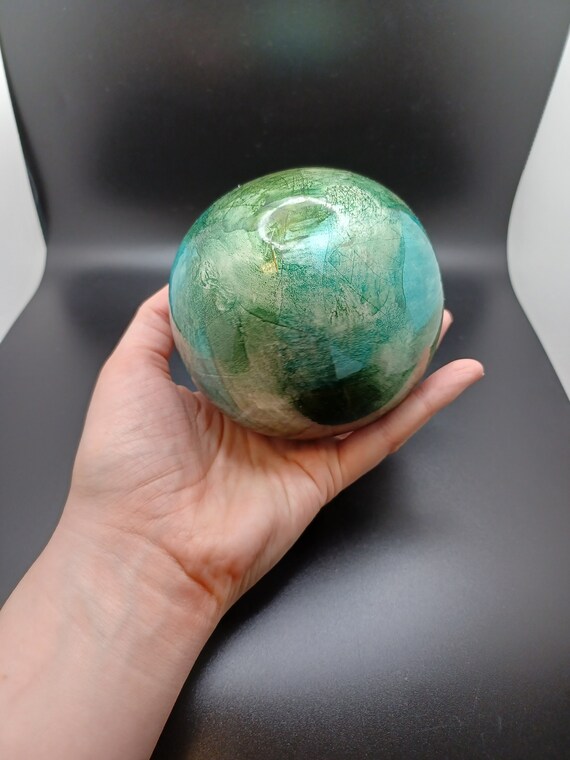 Vintage Clay Orb / Staff Topper / Clay Staff Topper /… - Gem