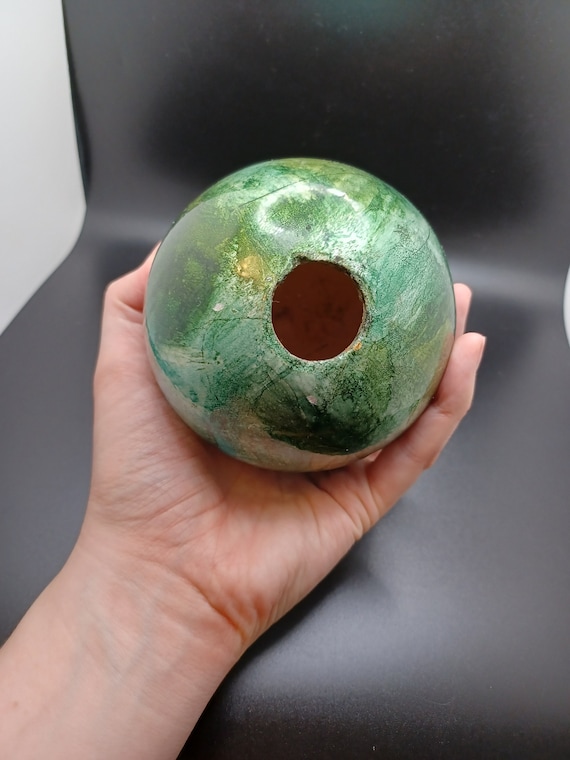 Vintage Clay Orb / Staff Topper / Clay Staff Topper /… - Gem